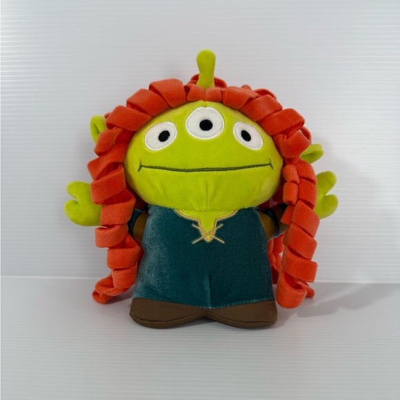 Disney | Toys | Disney Pixar Remix Toy Story Alien Brave Merida Plush ...